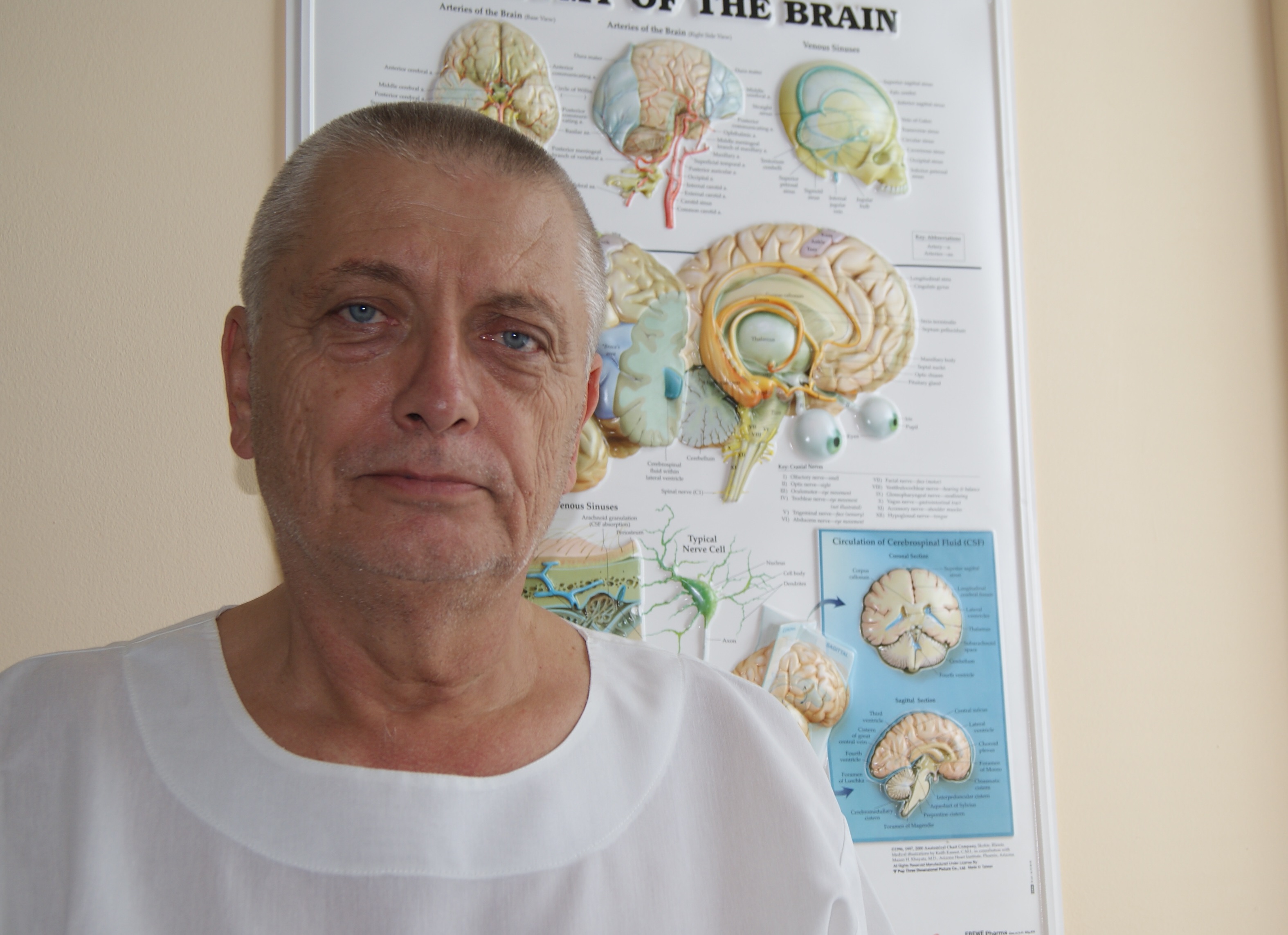 Опитният невролог д-р Митев консултира пациенти с нервни болести